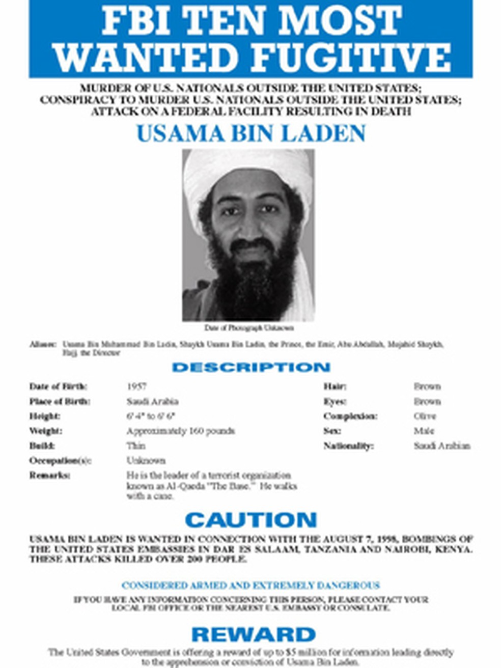 Prova De Que Osama Bin Laden Ainda Esta Vivo Saiba Mais Sobre A