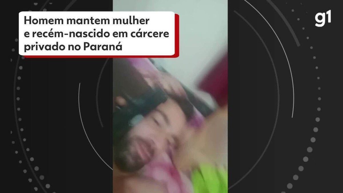 VÍdeo Homem é Preso Suspeito De Manter A Companheira E Recém Nascido