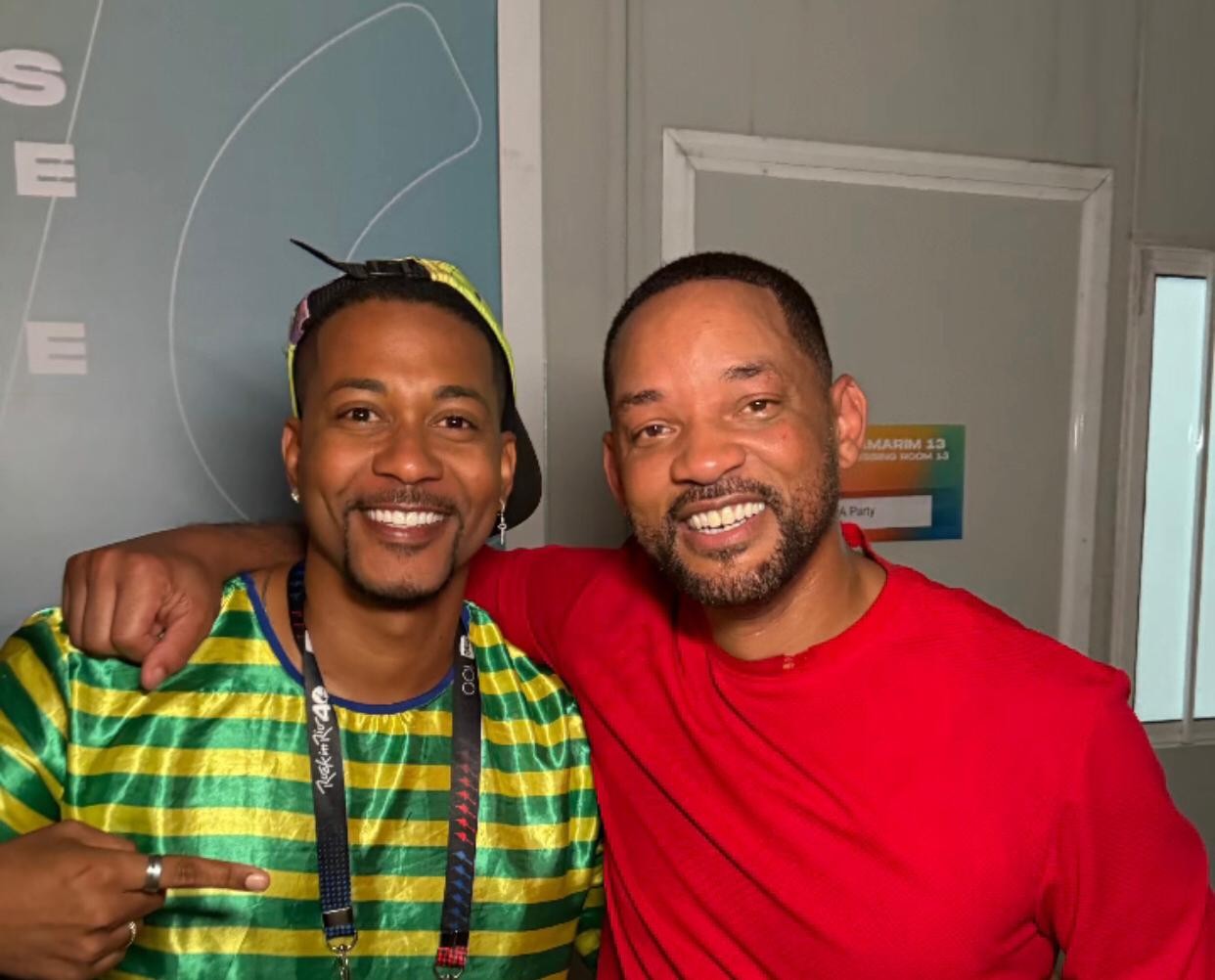 Sósia baiano realiza sonho ao conhecer Will Smith no Rock in Rio: 'No ...