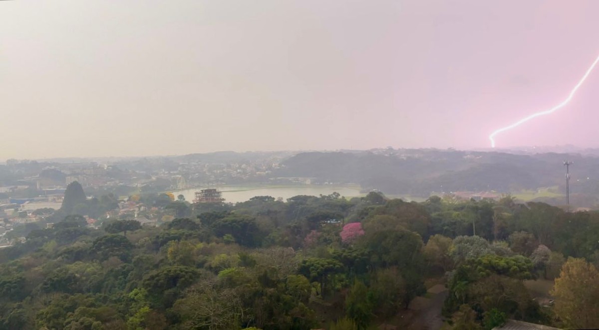 Mais de 200 cidades do Paraná têm alerta de chuvas intensas com ventos ...