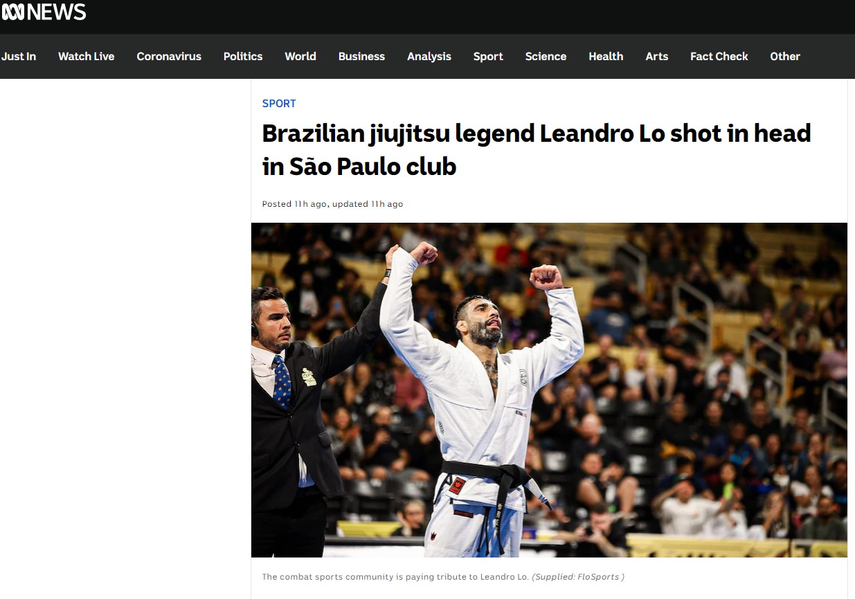 Imprensa internacional destaca morte de Leandro Lo | Mundo | G1