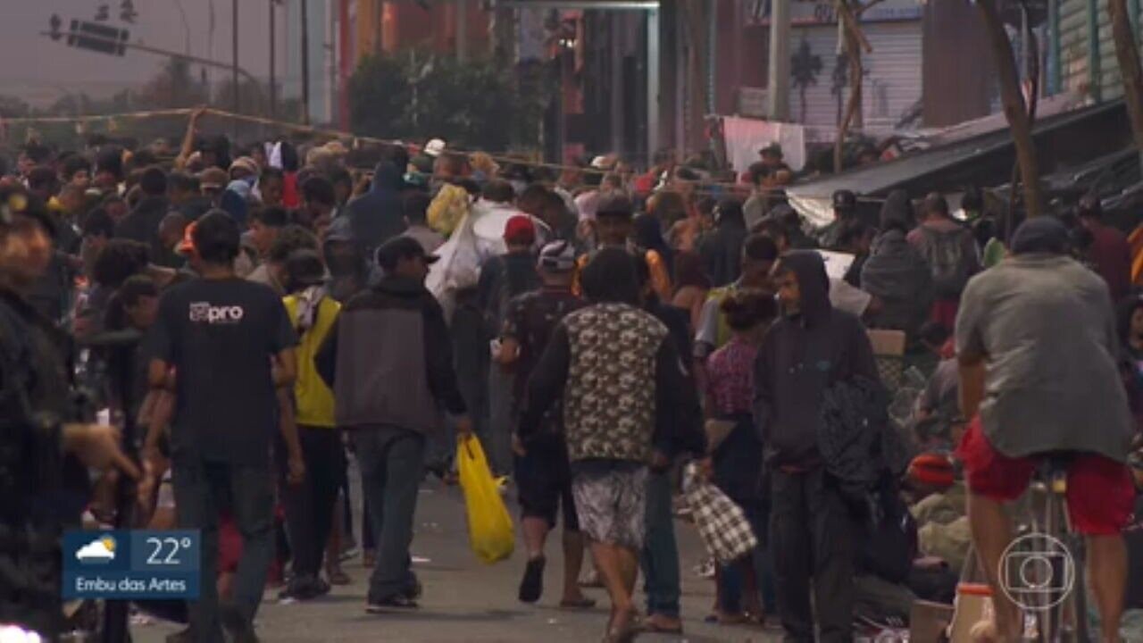 Fluxo da Cracolândia cresce 42% no segundo semestre, diz Prefeitura de ...