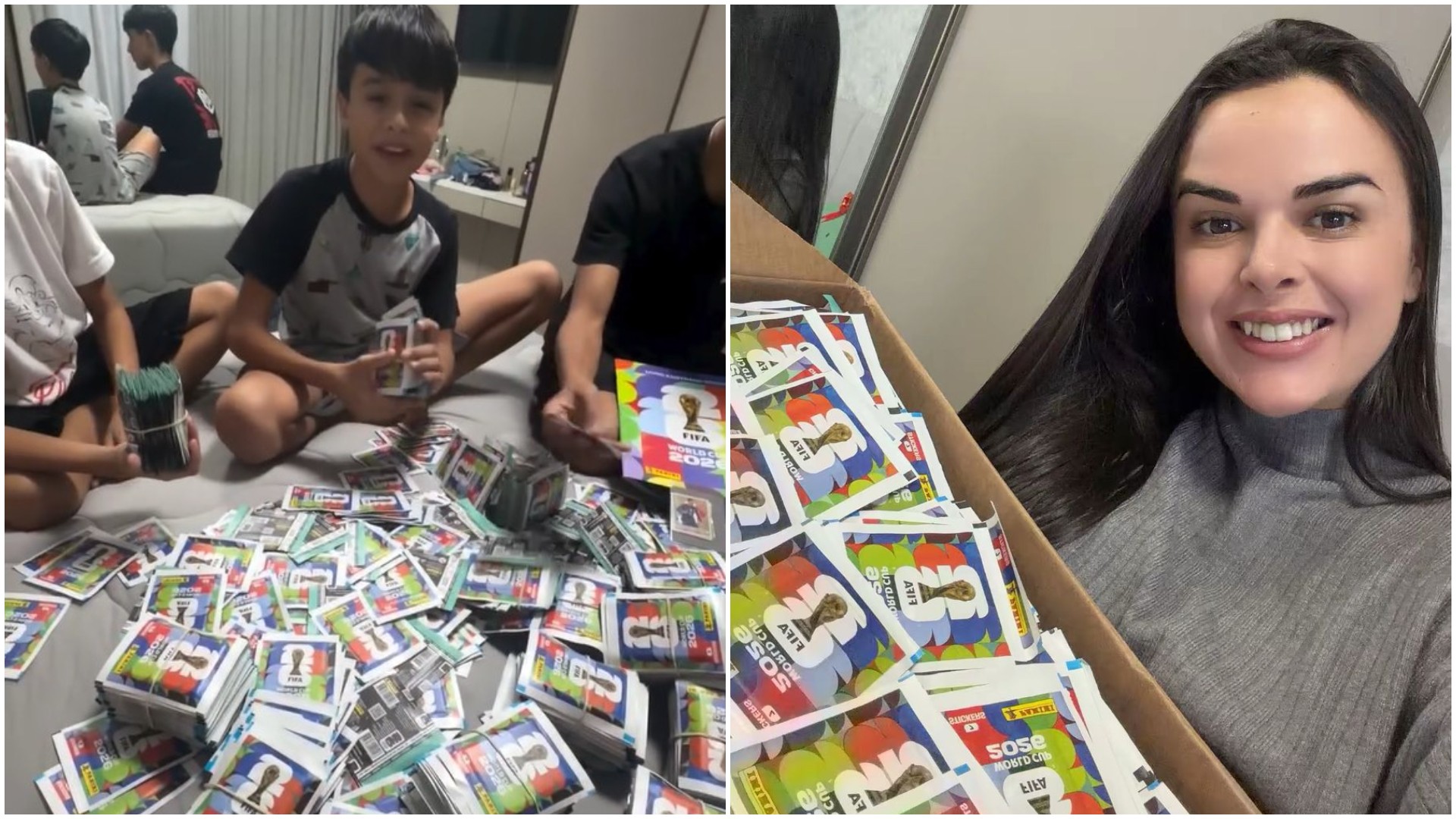 Mãe revela porque gastou R$ 11 mil para filho completar álbum da Copa | G1