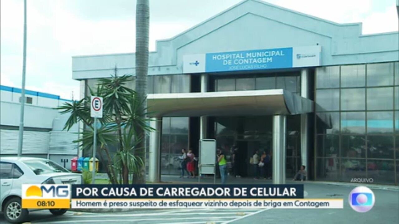 Homem é suspeito de esfaquear vizinho durante briga por carregador de celular | Minas Gerais | G1