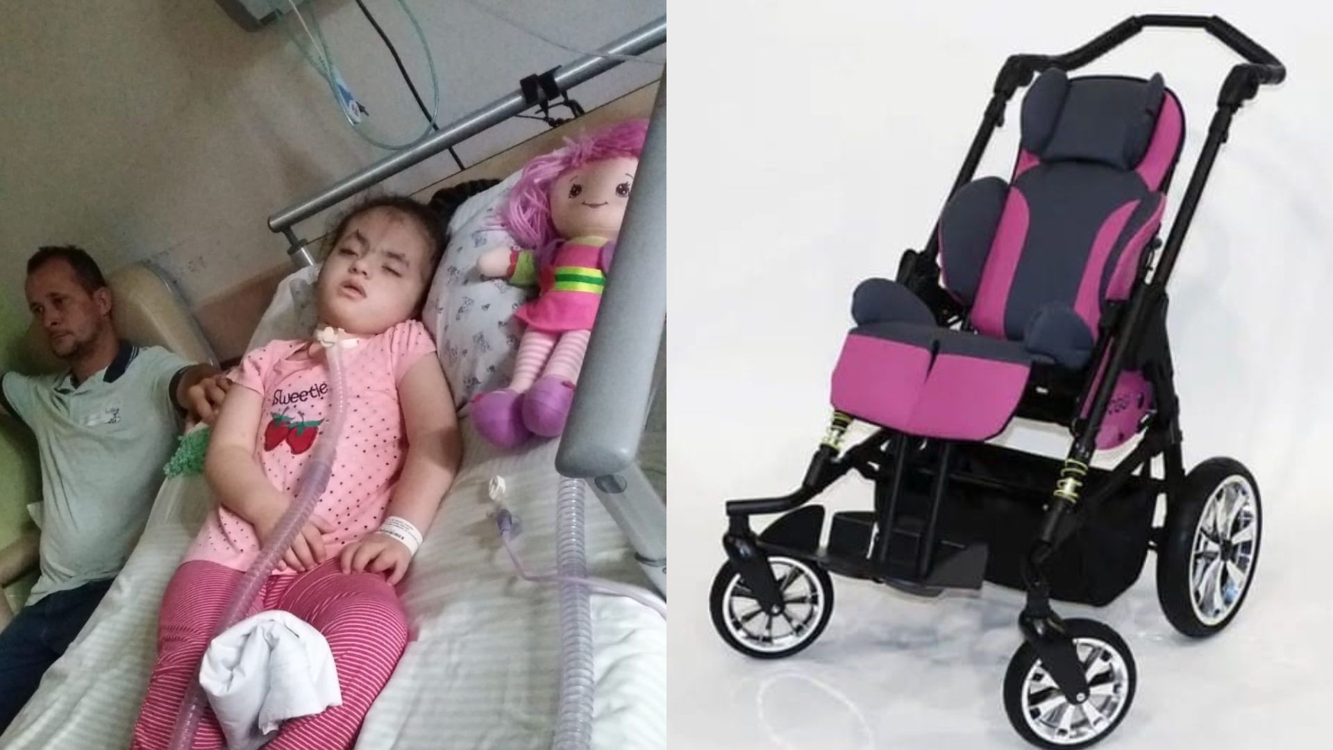 Família organiza campanha para comprar carrinho a menina com síndrome ...