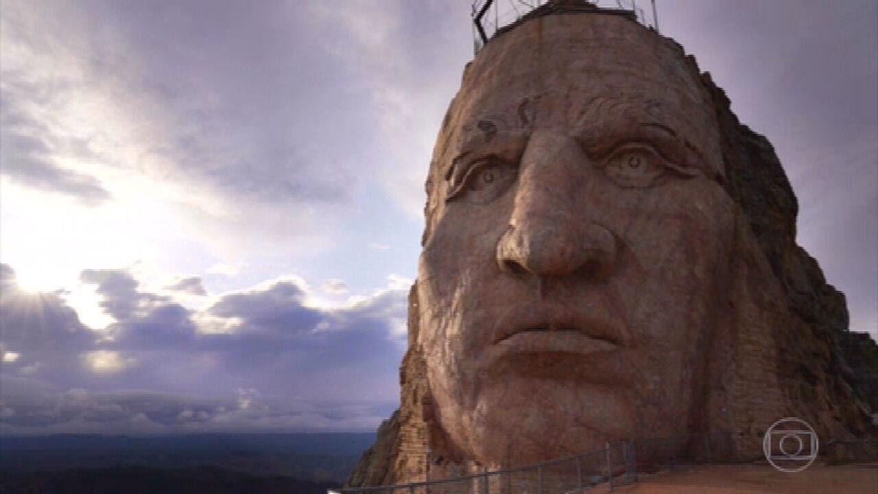 Monte Rushmore guarda segredo em homenagem a índios nativos | G1