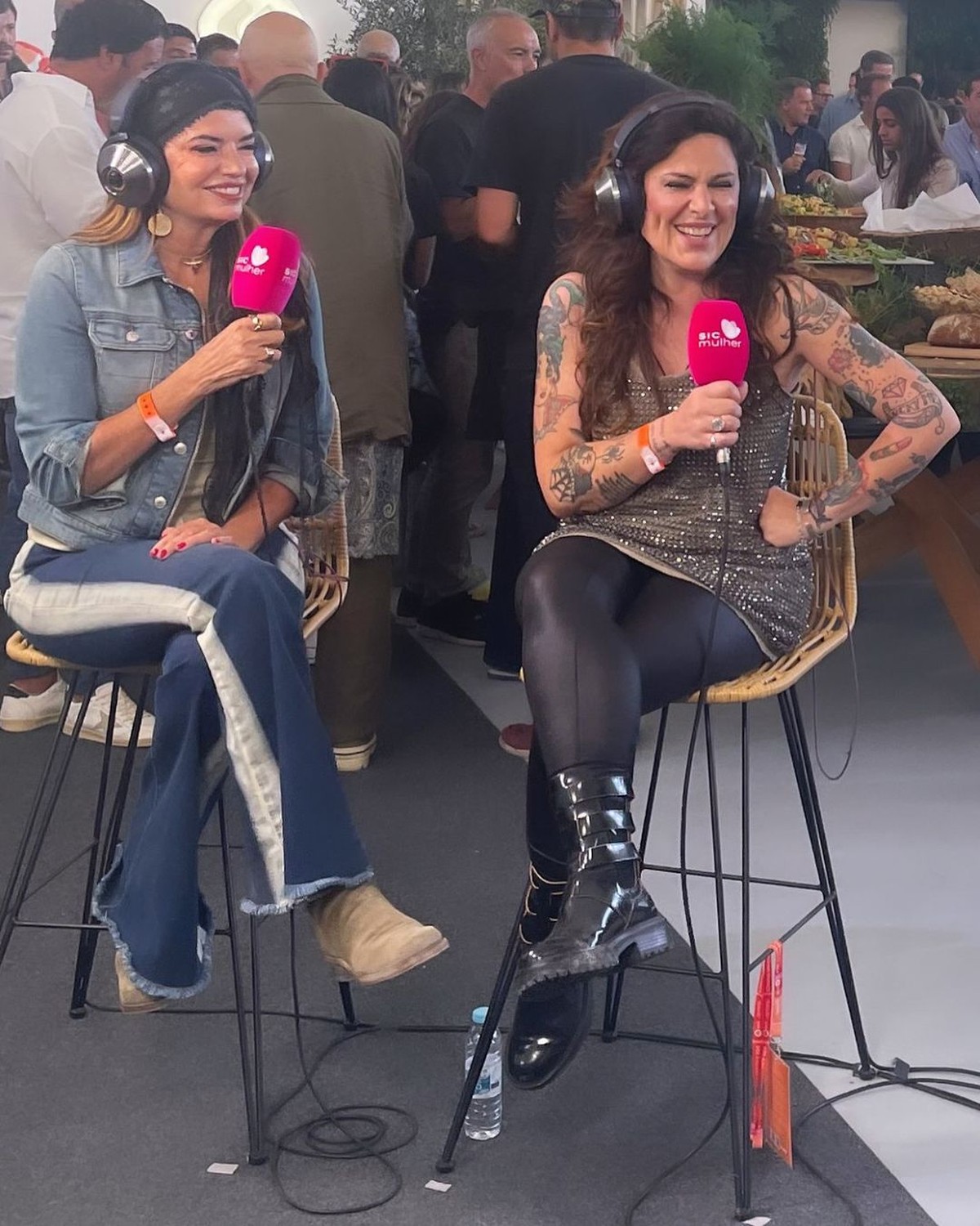 Apresentadoras portuguesas são expulsas de área VIP do Rock in Rio ...