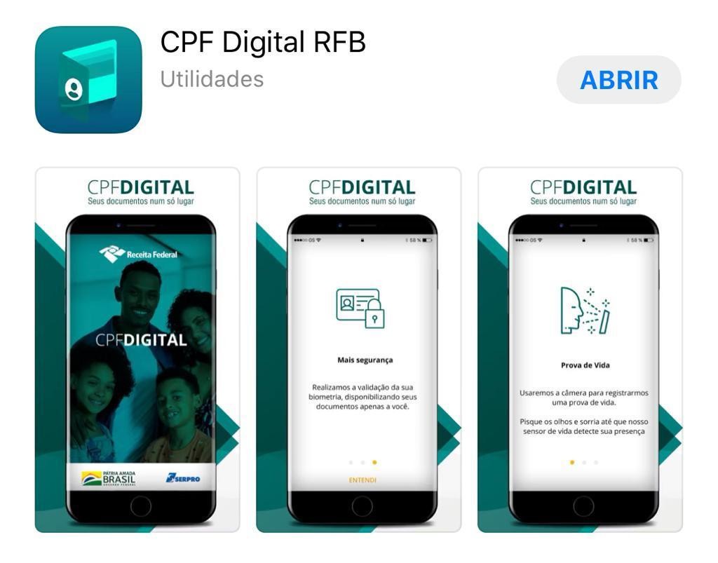 Receita Federal lança 'CPF Digital', aplicativo que permite ter o ...