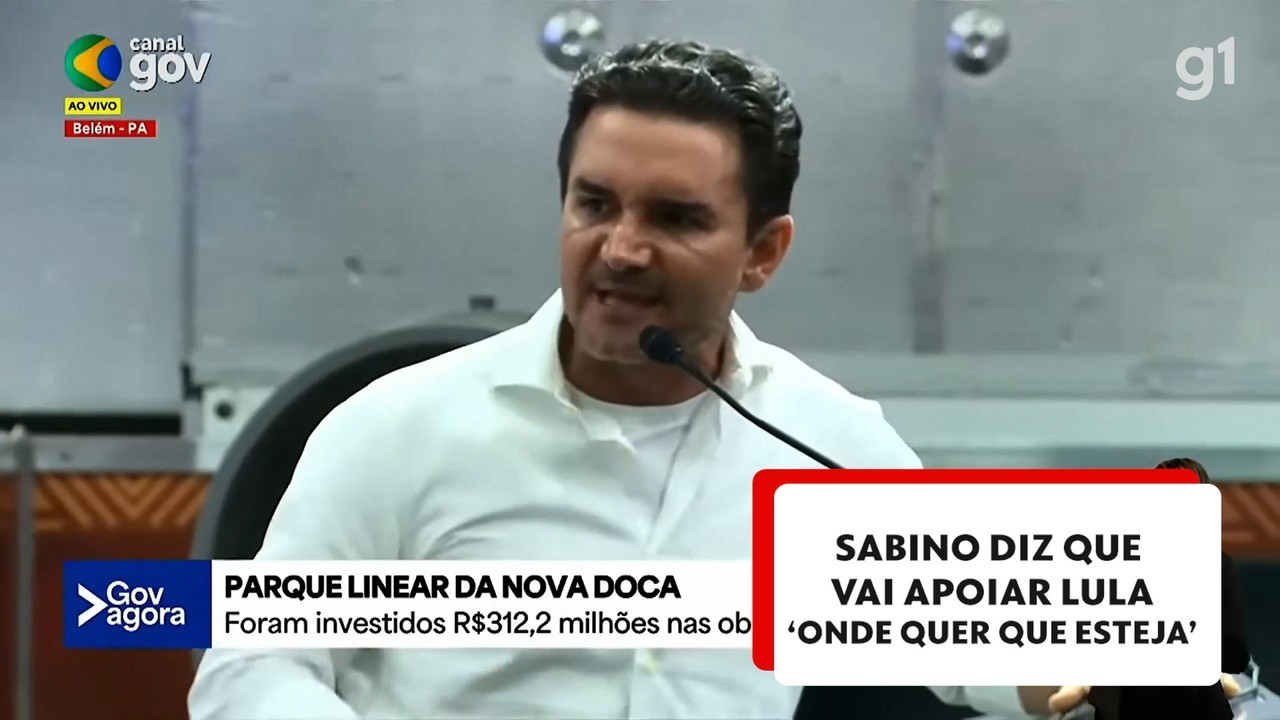 Com pedido de demissão entregue, Sabino participa de evento como ...