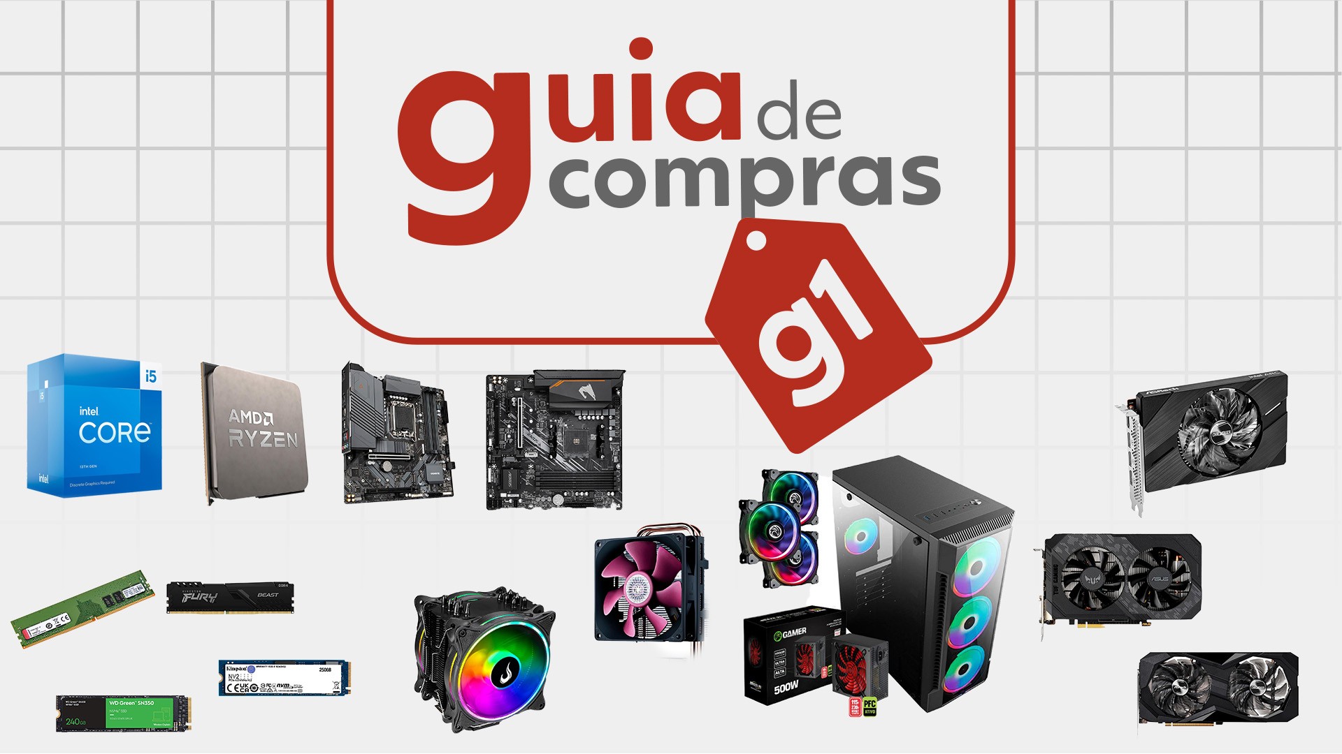 Monte seu computador: como escolher peças para o PC novo | Guia de ...