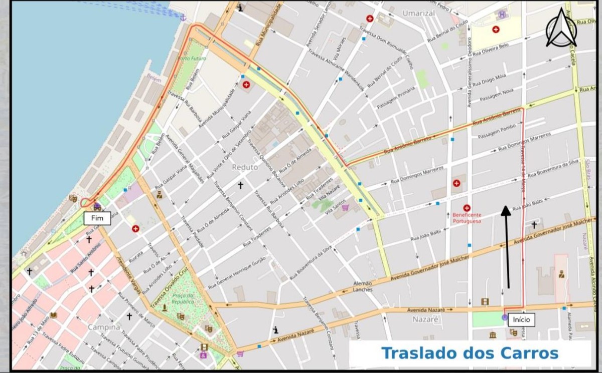 Círio de Nazaré 2022: confira o trajeto das 13 procissões | Círio de ...