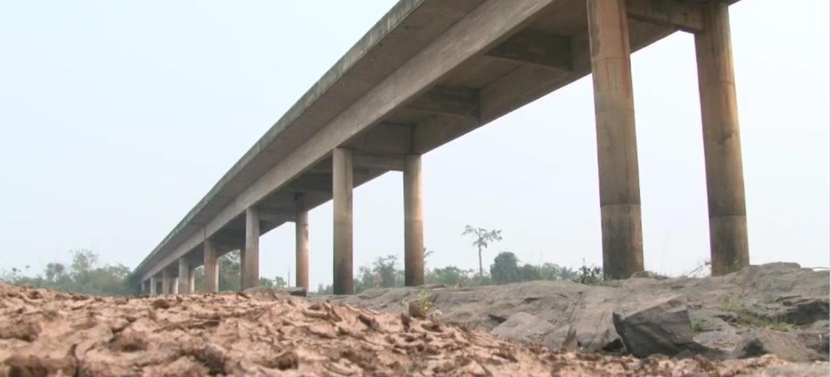 Rio Machado chega a 6 metros e bate menor registro de nível dos últimos ...