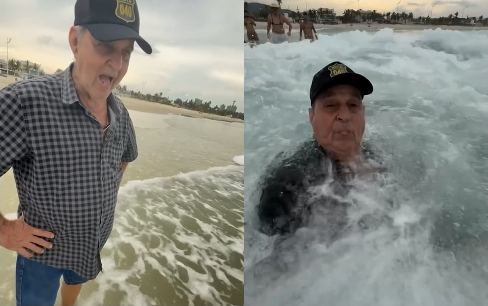 VÍDEO: ‘Tião do Bar’ sai de MG para conhecer a praia pela 1ª vez, prova ...