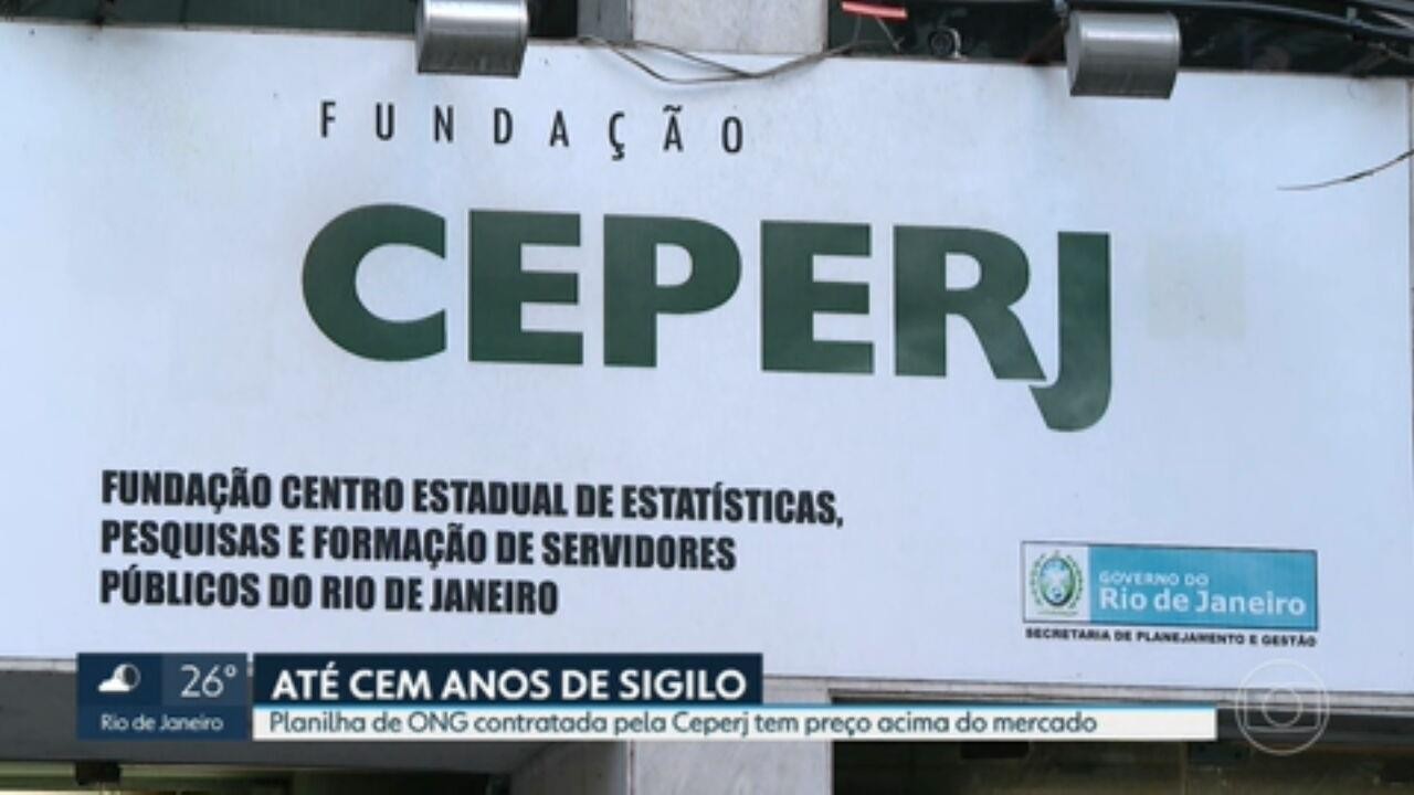 Governo do RJ impõe sigilo de 100 anos em prestação de contas de ONG ...