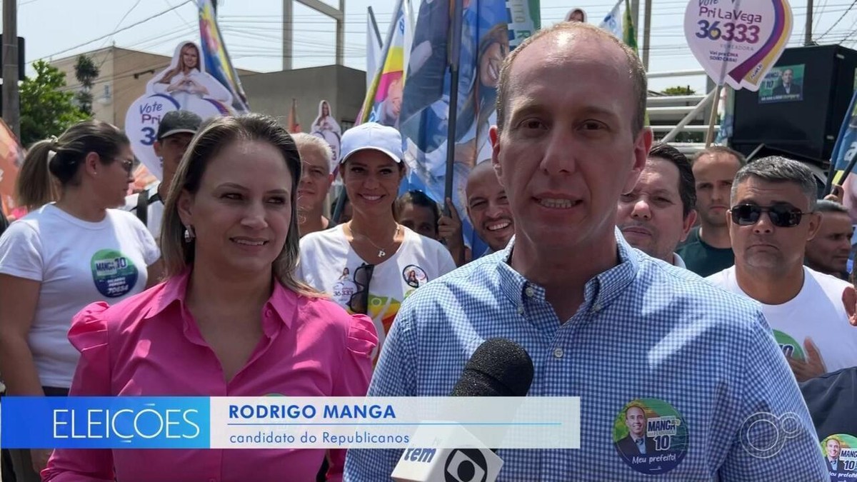 Rodrigo Manga participa de caminhada pela zona norte e fala sobre ...