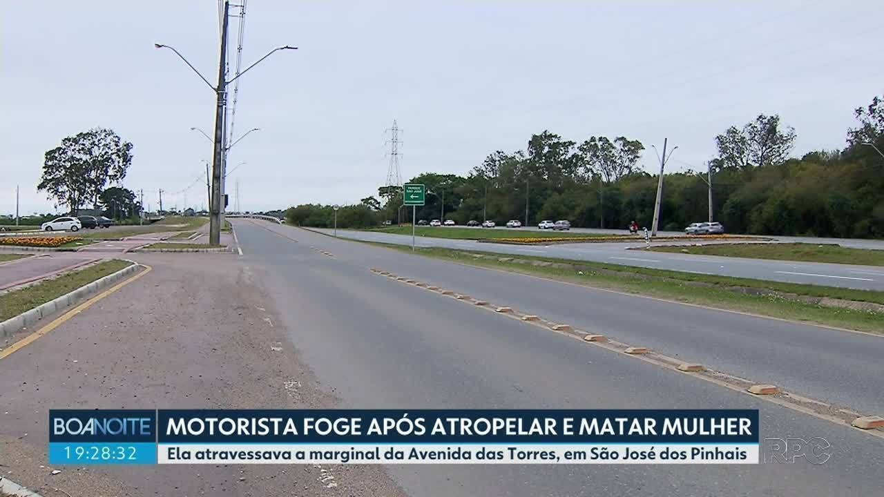 Venezuelana morre após ser atropelada em São José dos Pinhais; motorista fugiu sem prestar ...
