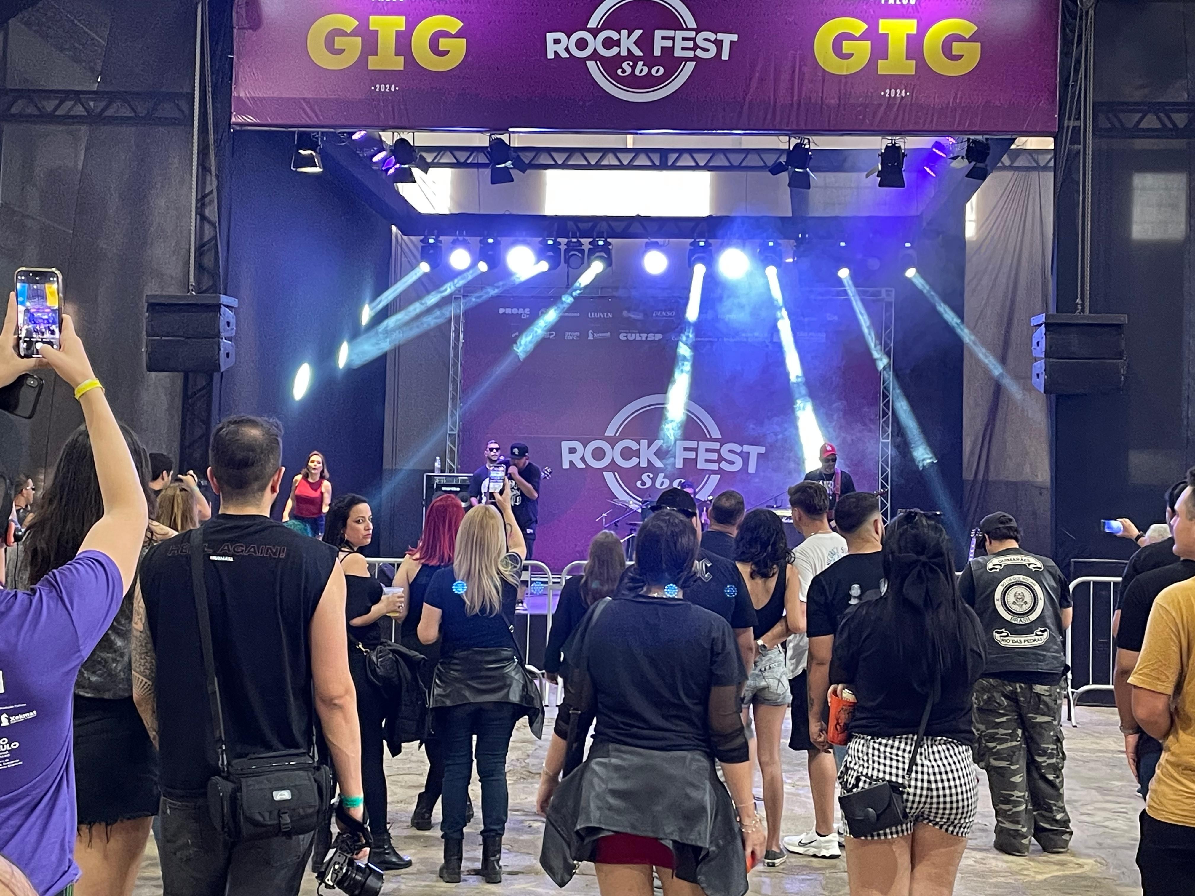FOTOS: veja imagens do segundo dia do Santa Bárbara Rock Fest 2024 | G1