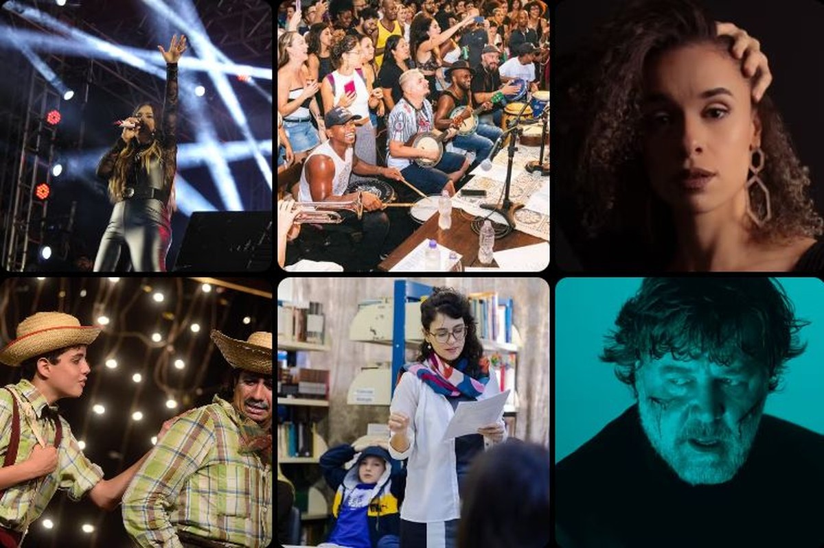 Simone Mendes, Coletivo do Samba, Feira Literária e estreia nos cinemas ...