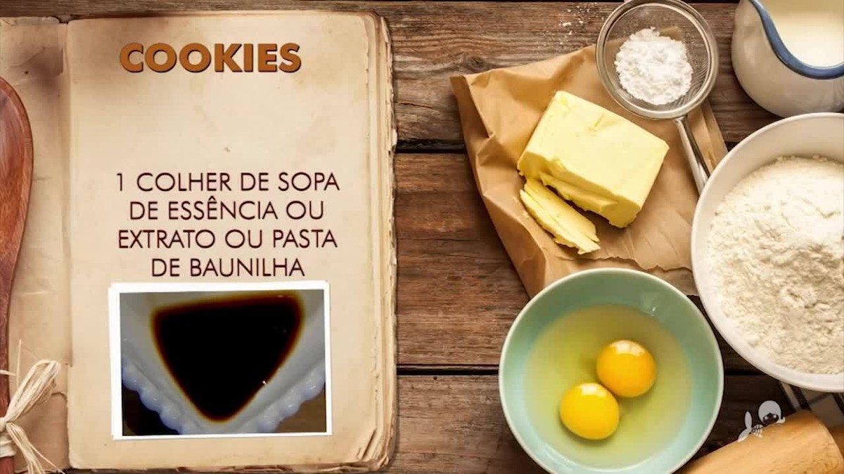 Aprenda a fazer cookies com gotas de chocolate | Receitas | G1