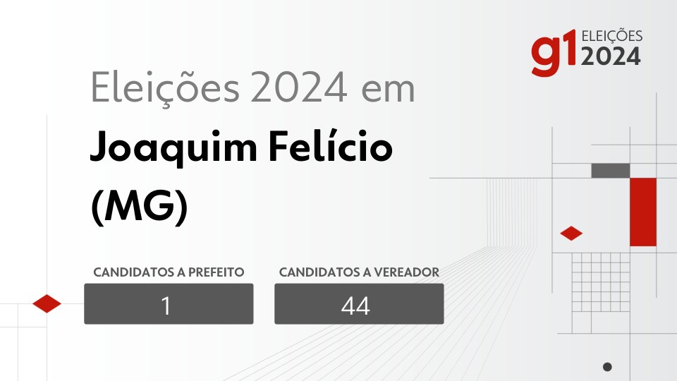 Eleições 2024 em Joaquim Felício (MG): veja os candidatos a prefeito e ...