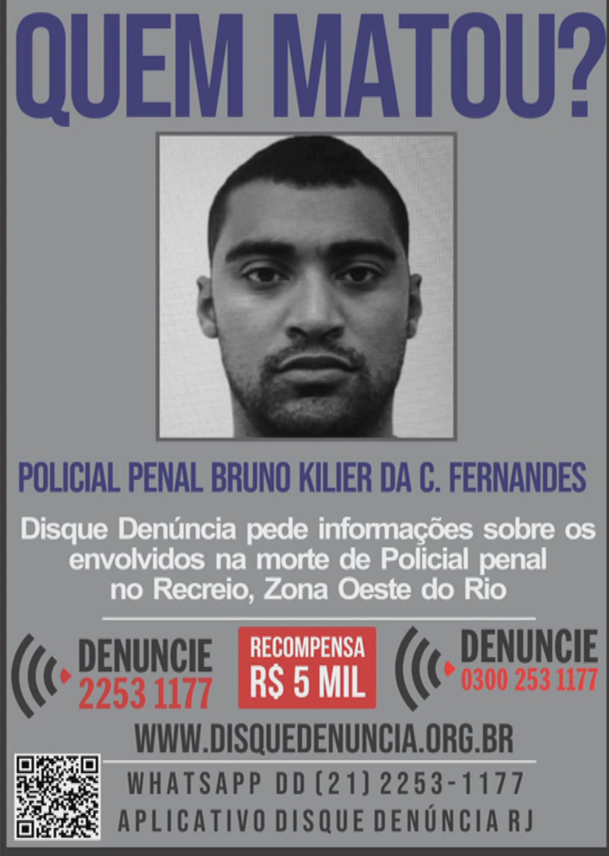Disque Denúncia Oferece Recompensa Por Informações Sobre Assassinos De