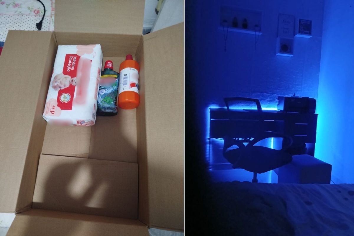 Mãe compra notebook para filho e recebe fraldas e desinfetante | G1