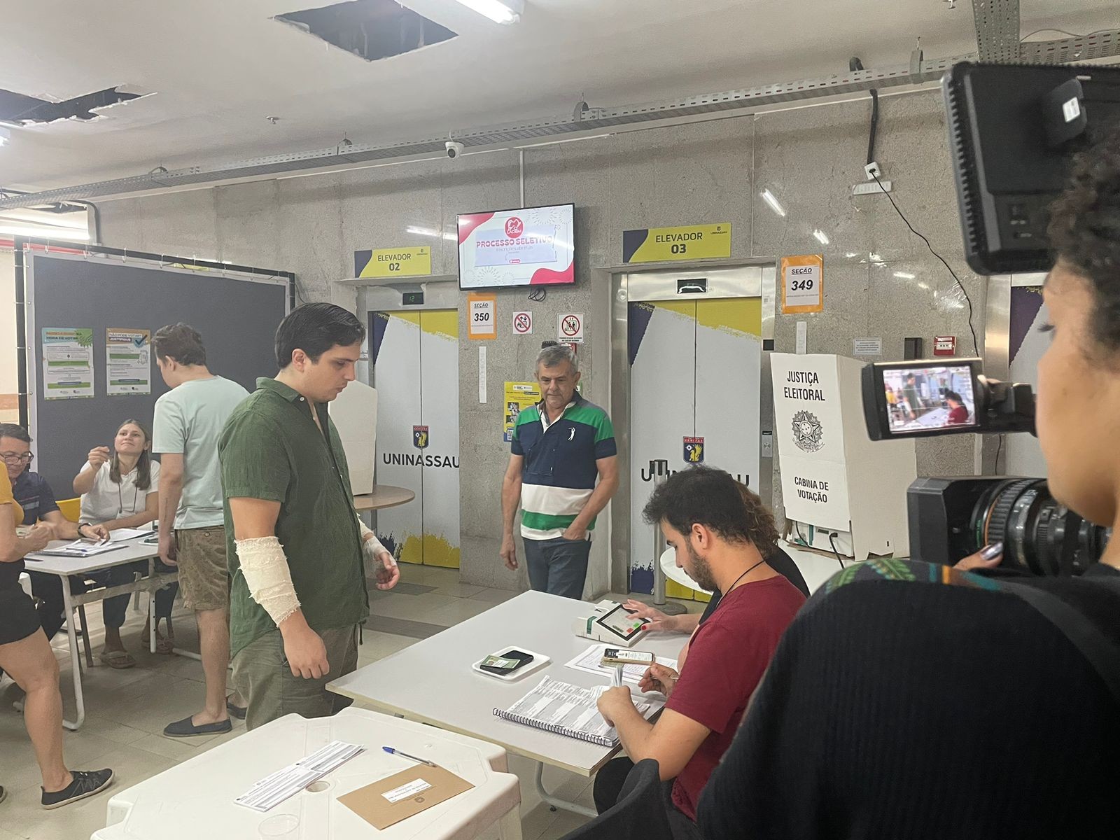 Henrique Simonard vota no Flamengo | Eleições 2024 no Rio de Janeiro | G1