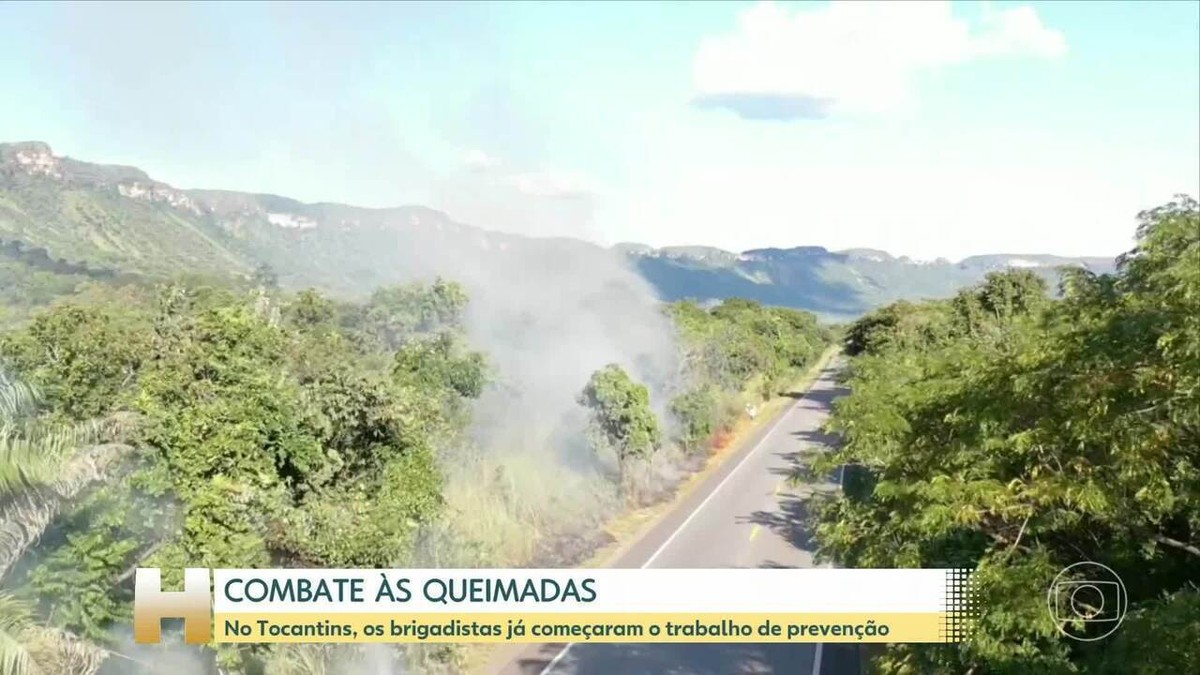 Com o fim das chuvas, brigadistas começam a fazer queimadas controladas ...