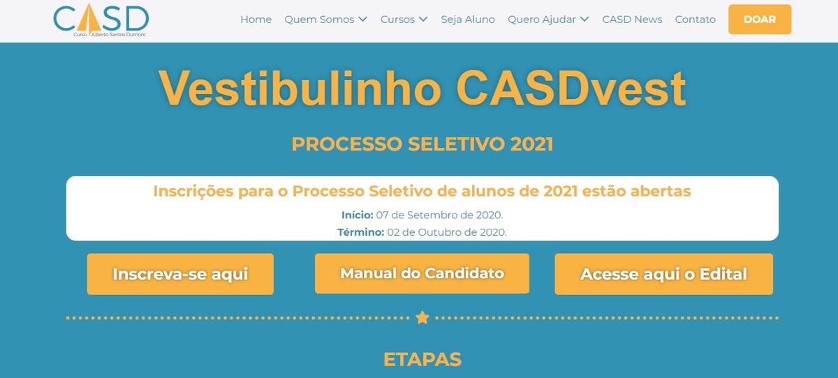 Casd oferece 760 vagas para cursinhos preparatórios gratuitos em São ...