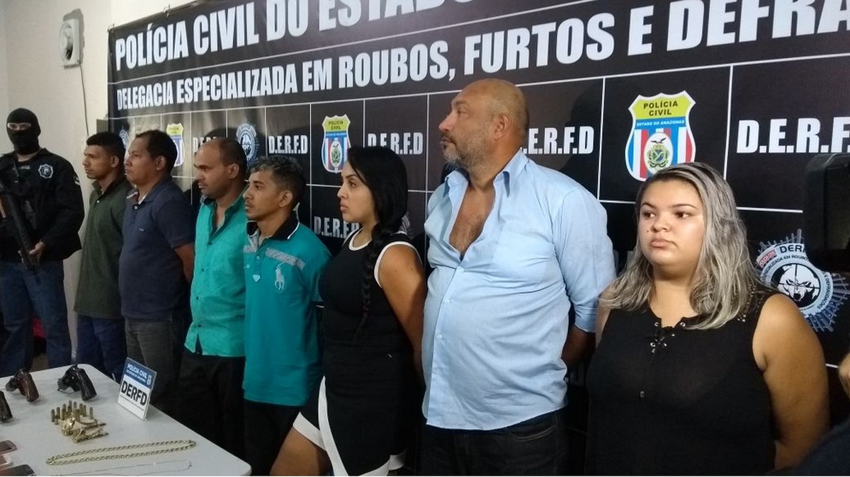Grupo Suspeito De Assaltar Bancos E Joalherias Em Manaus é Preso