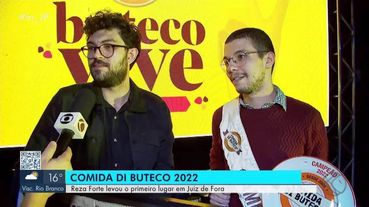 Reza Forte é campeão do Comida di Buteco de 2022 em Juiz de Fora | G1