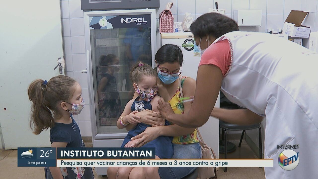 Instituto Butantan busca crianças de 3 meses a 6 anos para receber ...