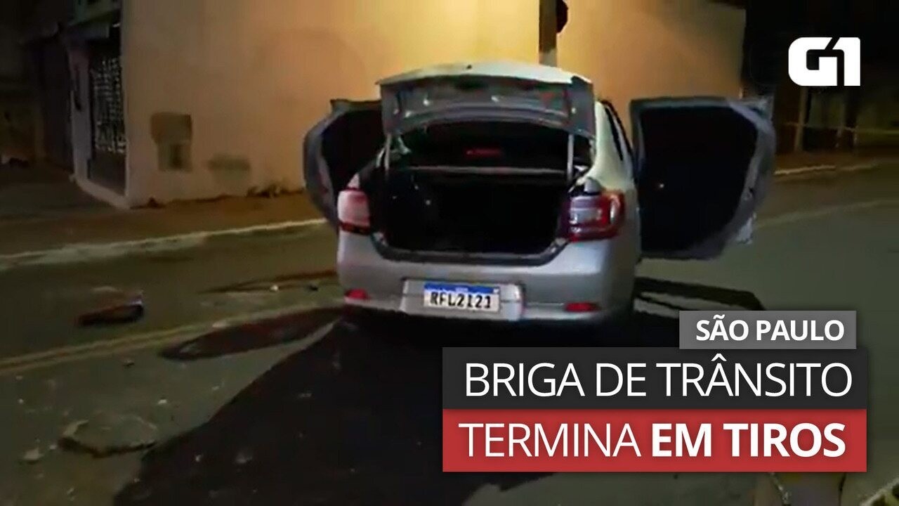 Briga de trânsito termina em tentativa de assassinato na Zona Leste de SP | São Paulo | G1