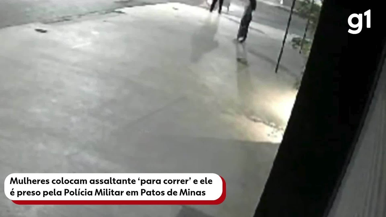 VÍDEO: Mulheres colocam assaltante ‘para correr’ durante tentativa de ...