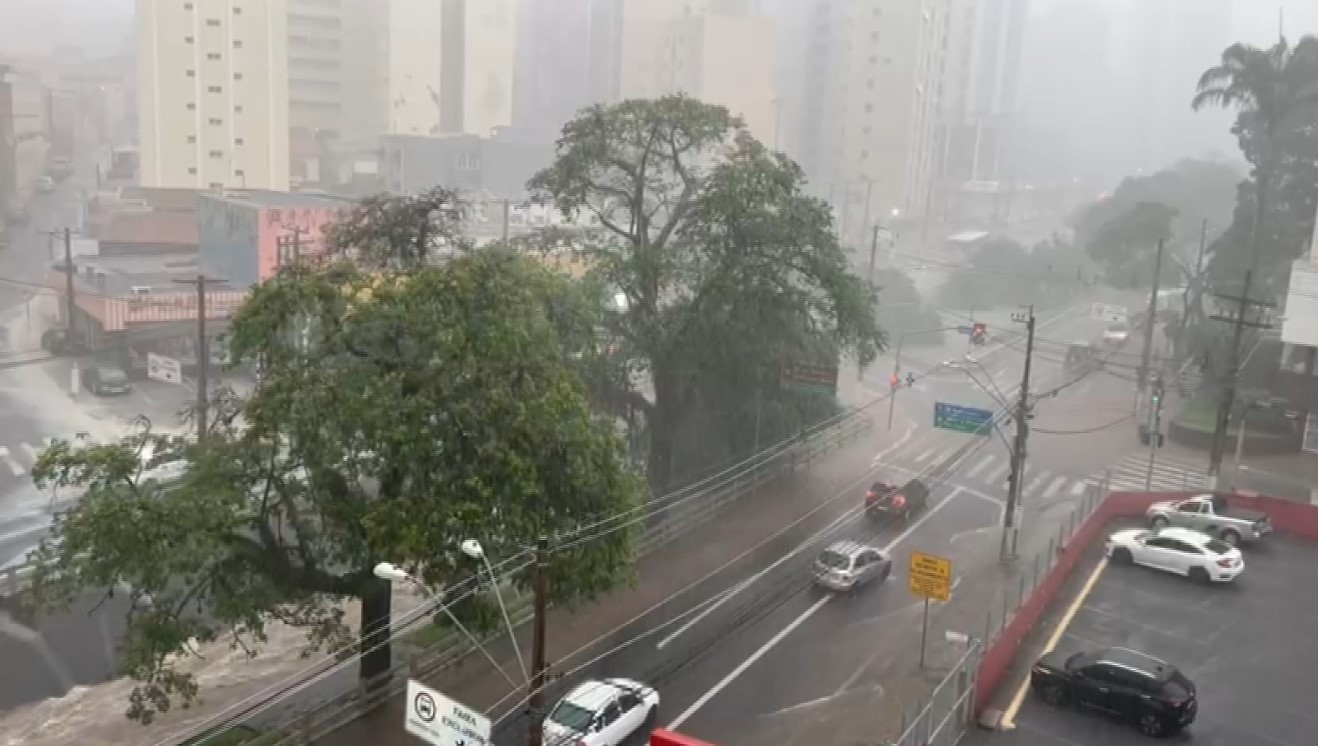 Região de Campinas tem previsão de até 100 mm de chuva por dia e ventos ...