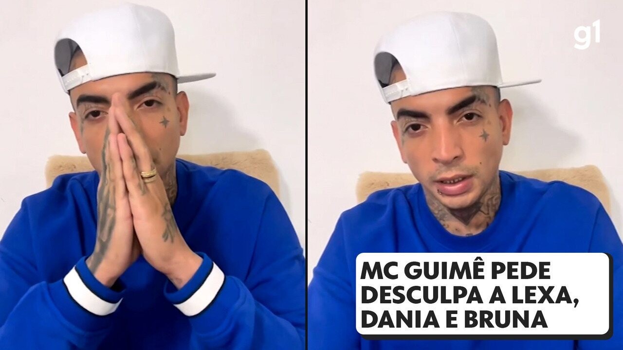 MC Guimê volta a falar sobre eliminação do BBB e pede desculpas a Lexa ...