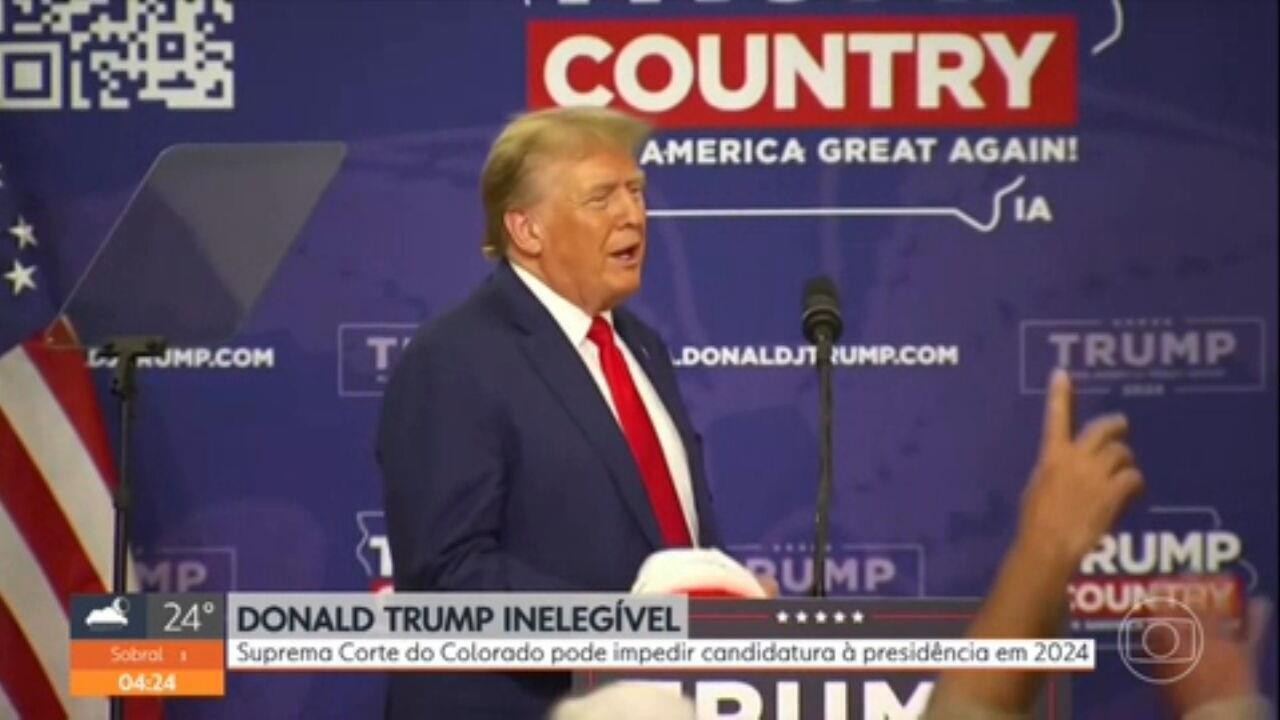 Tribunal proíbe Trump de concorrer à presidência no estado do Colorado | G1