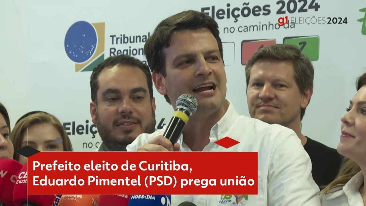 Eduardo Pimentel é eleito prefeito de Curitiba | G1