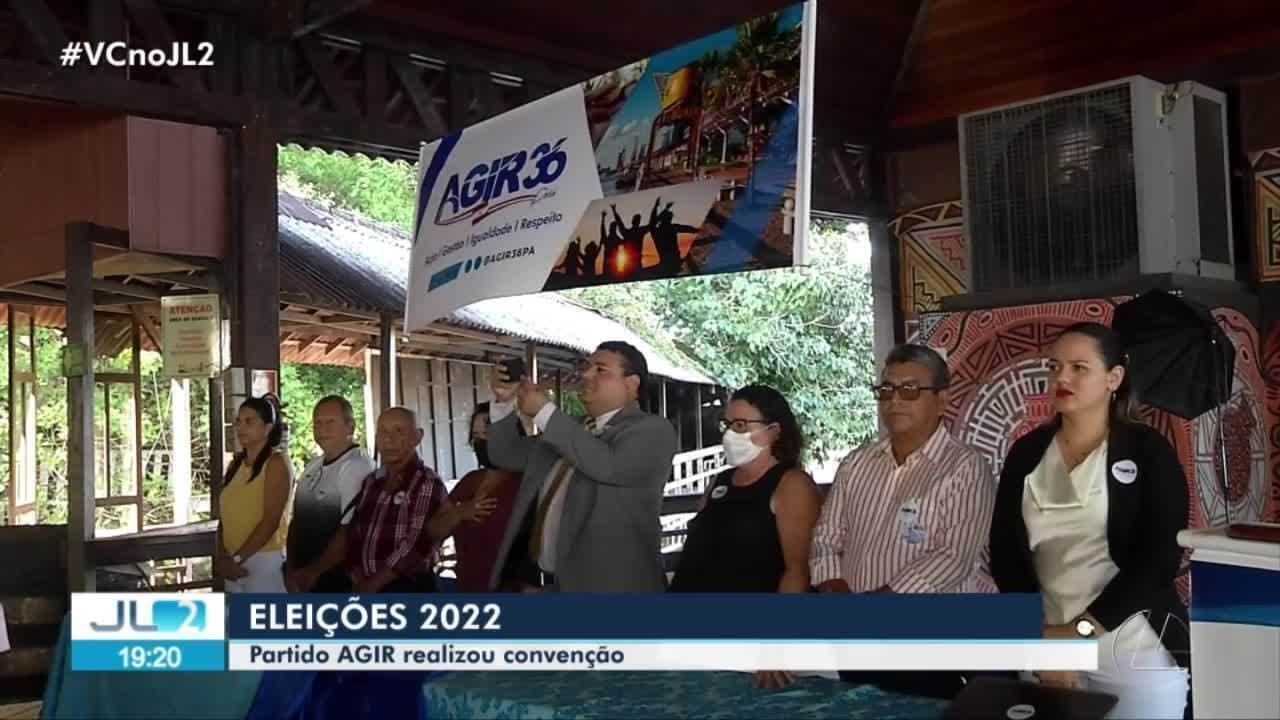Partido Agir realiza convenção em Belém e lança candidatos a deputado ...