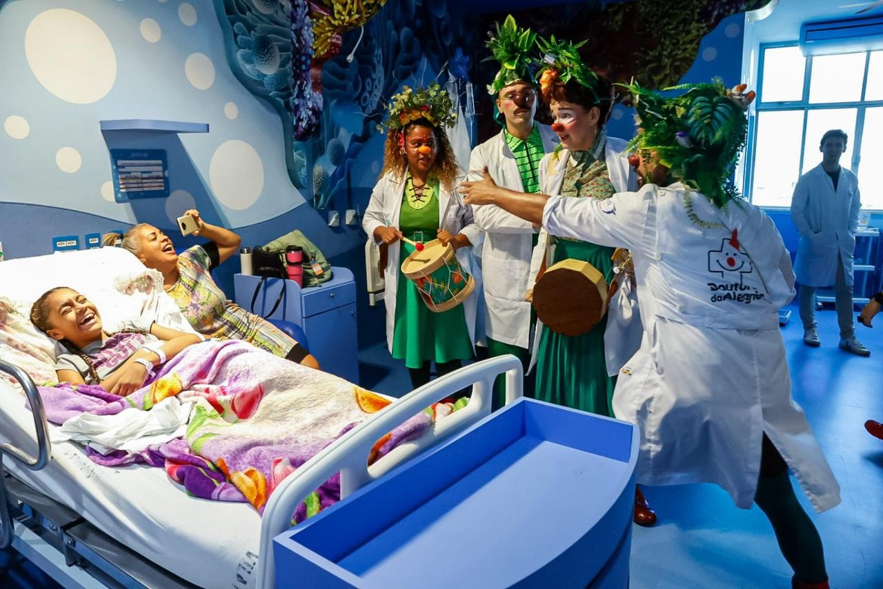 Lei leva Terapia do Riso a hospitais do Rio