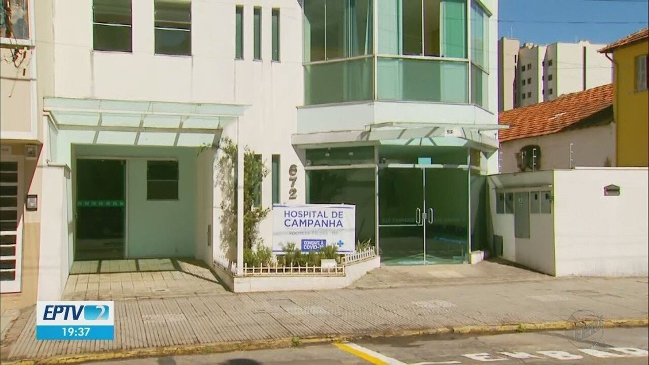 Prefeitura inaugura hospital de campanha com 30 leitos em Poços de ...