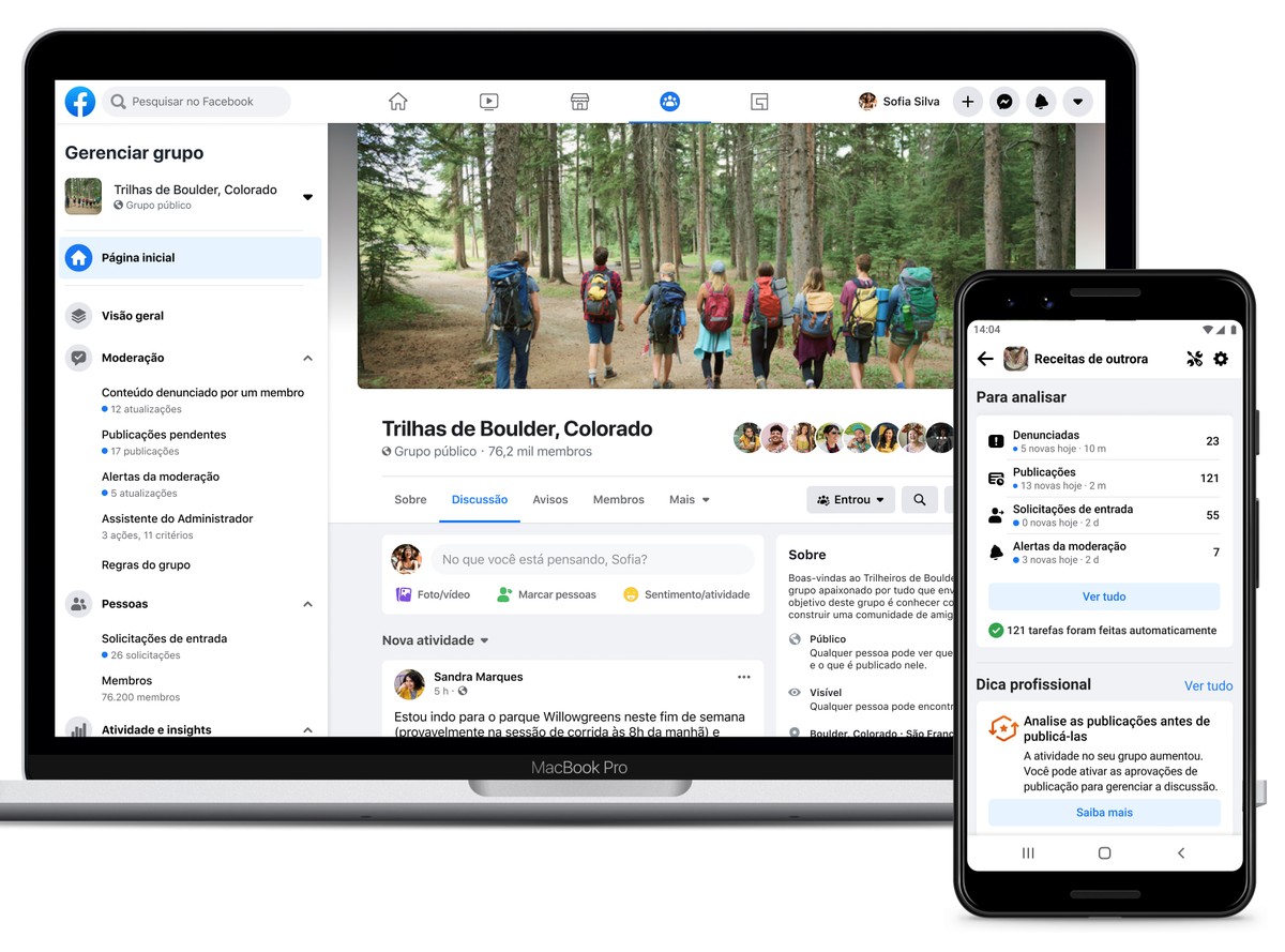 Facebook libera novos recursos para administradores controlarem o que é ...