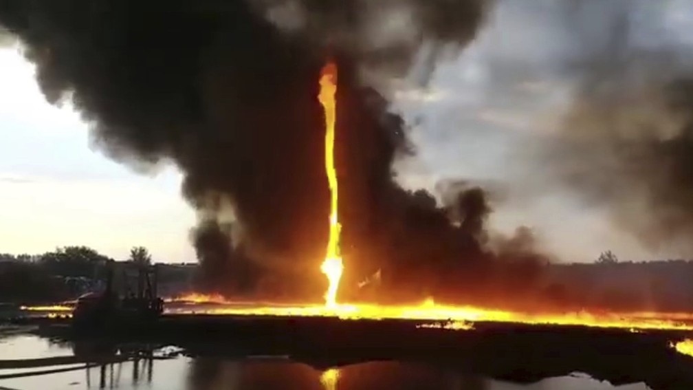 Diagrama De Redemoinho De Fogo Firenados: Dinâmica E Impactos Nos