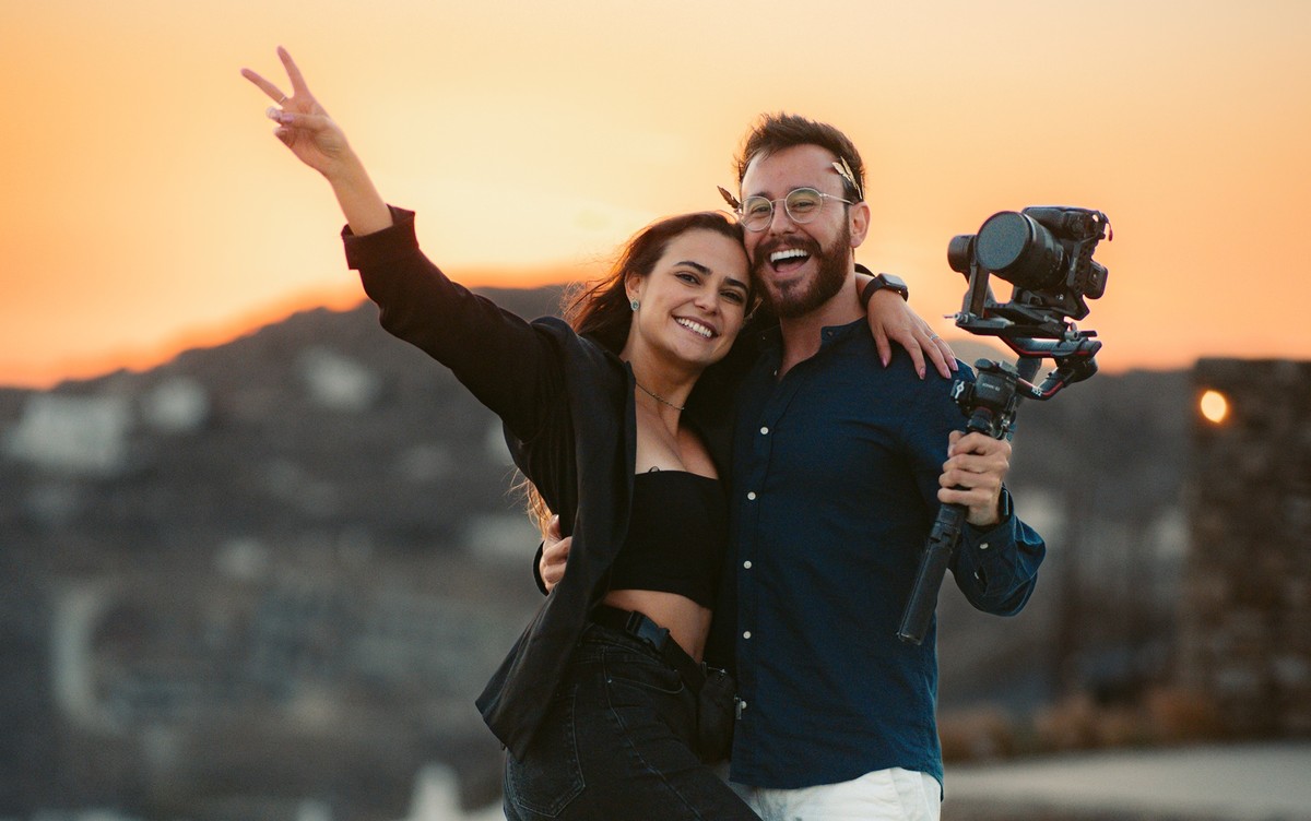 Casal mineiro troca de profissão para trabalhar como videomaker e dribla relacionamento à ...