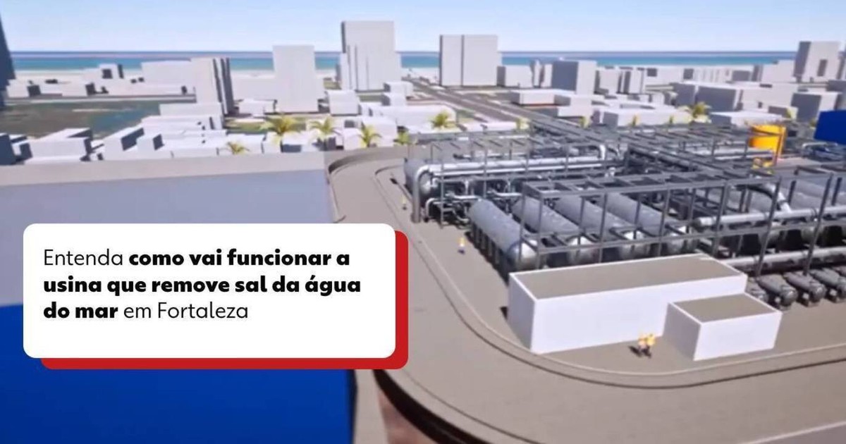 Entenda como funciona a usina que tira sal da água do mar e gera embate ...