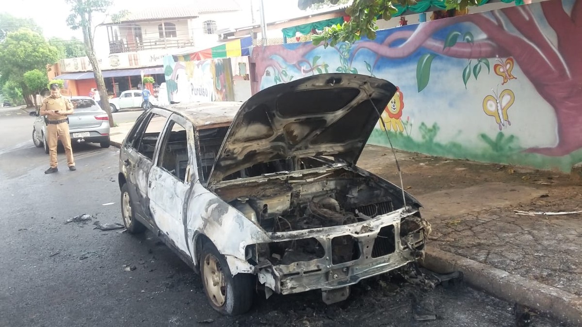 Homem é Preso Após Descumprir Medida Protetiva E Atear Fogo No Carro Da