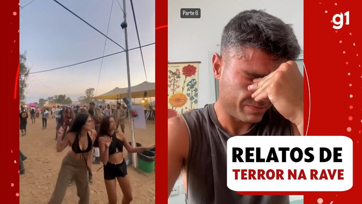 Atleta brasileiro chora ao narrar tiros e bombas em rave com 260 mortos ...