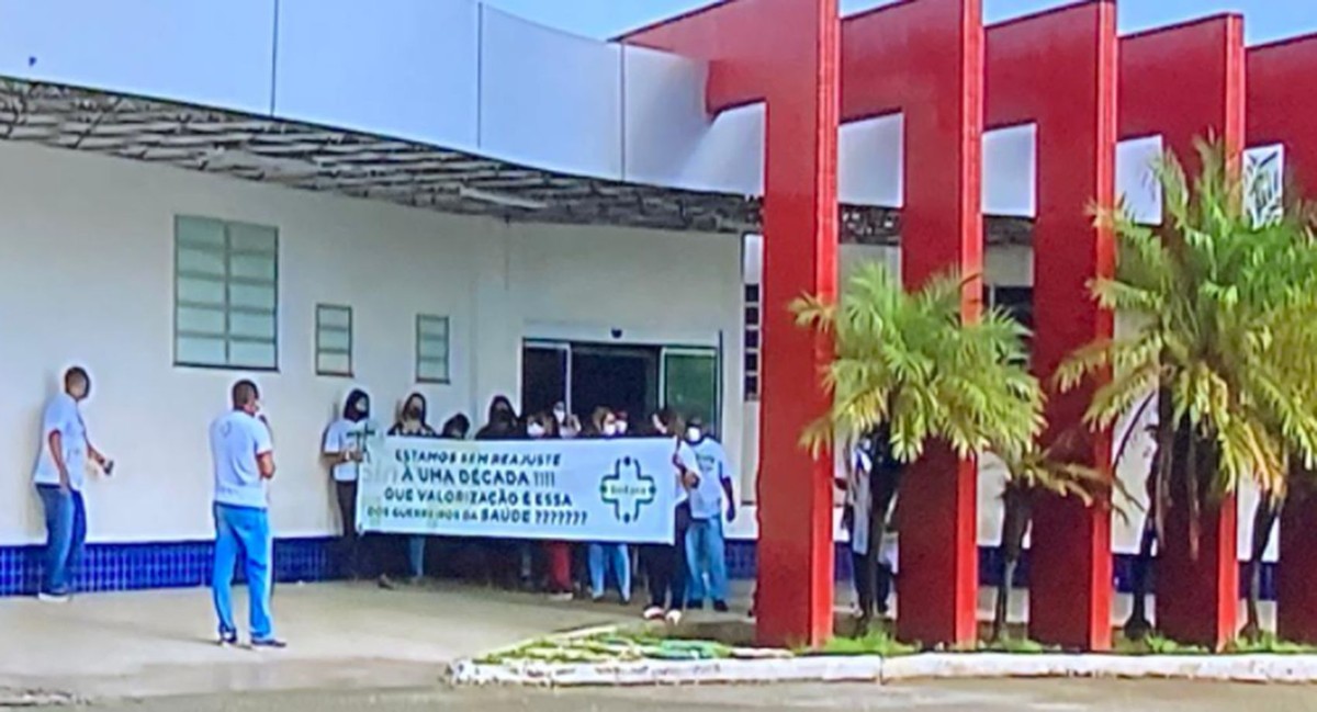 Trabalhadores da Fundação Hospitalar da Saúde paralisam atividades por ...