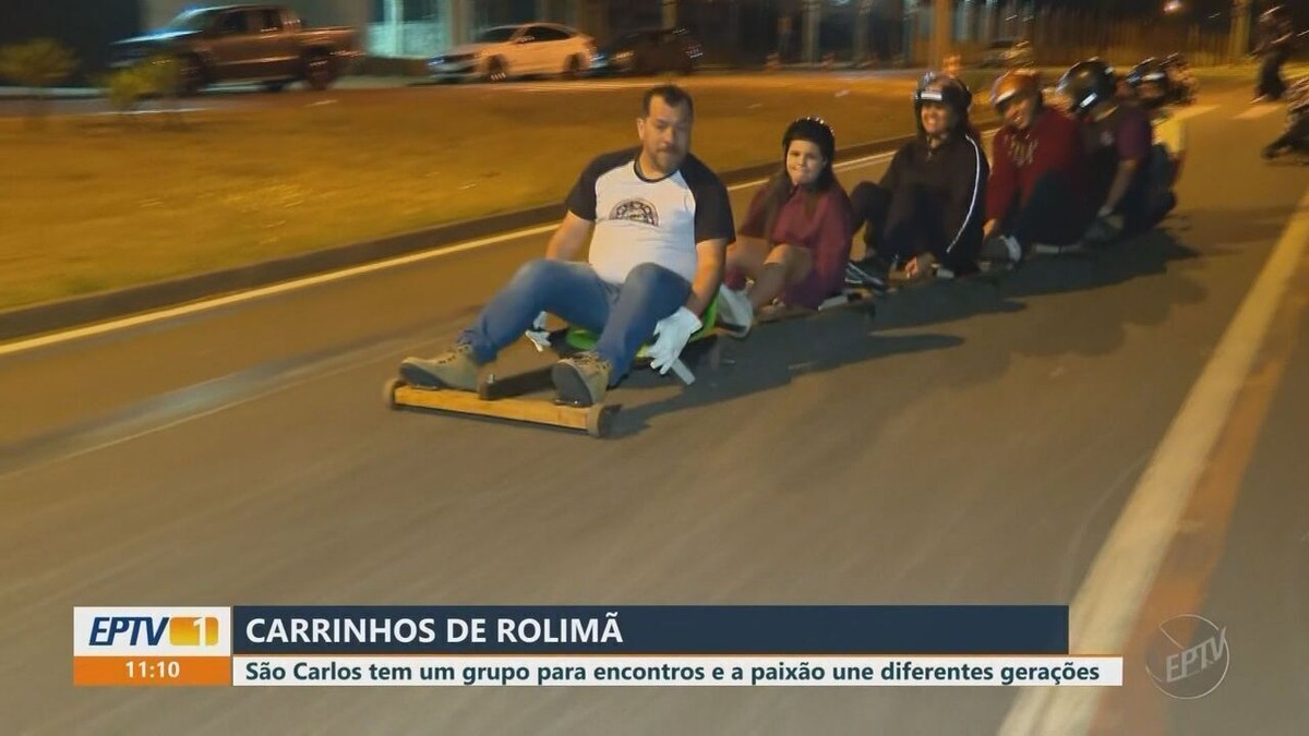 Grupo de carrinhos de rolimã reúne de crianças a idosos em São Carlos ...