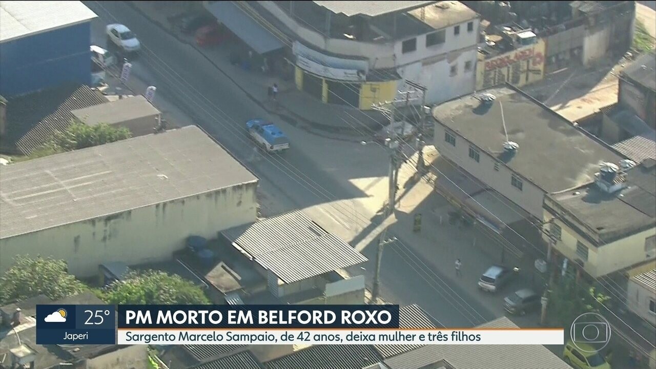 Policial é morto a tiros na comunidade da Guacha, em Belford Roxo